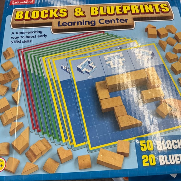 lakeshore | Toys | Blocks And Blueprints By Lakeshore | Poshmark
